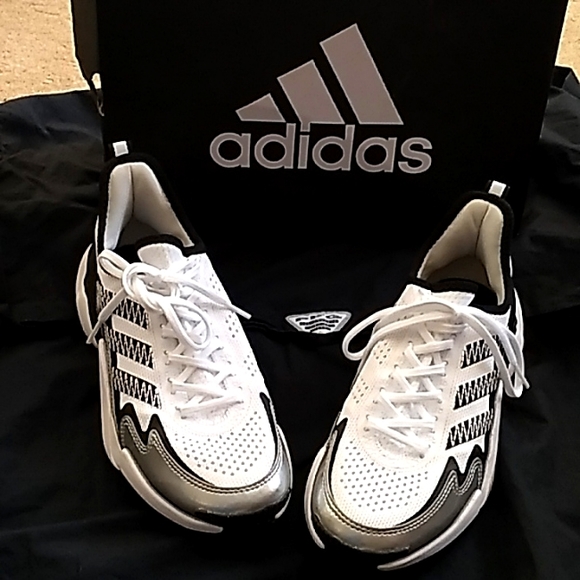 adidas | Shoes | Nib Womens Impact Flx Addidas Black And White Athletic ...